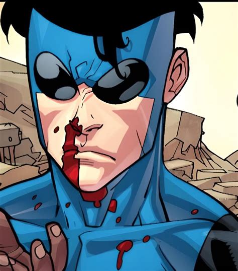 Invincible Blue Suit Blue Suit Invincible Comics Invincible Mad