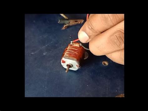 Mini Electronic With Motor Project Volt Motar High Power Input Current Volt YouTube