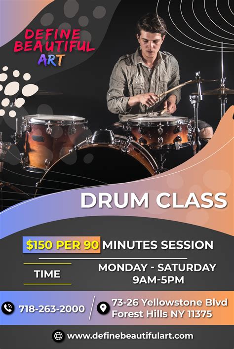 Drum Class Define Beautiful Art