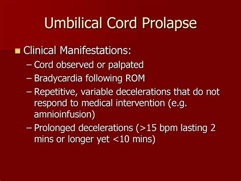 Malpresentation And Cord Prolapse Ppt Download