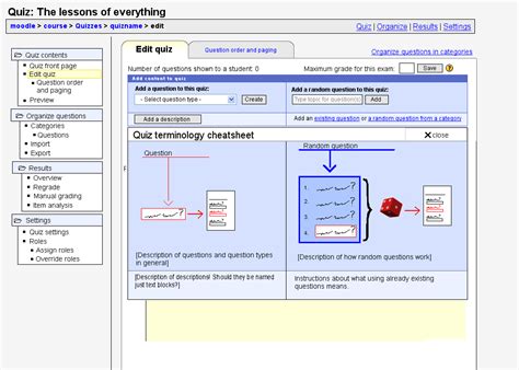 Quiz UI Redesign Prototype MoodleDocs