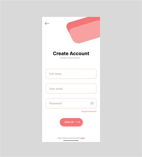App Login Ui Design On Behance