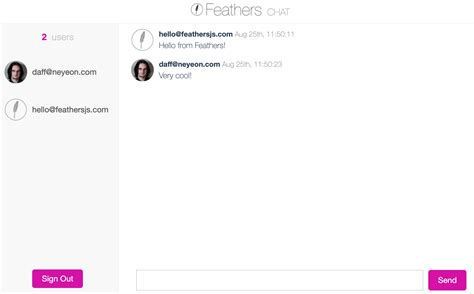 feathers 4 a framework for real time apps and rest apis