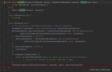 Spring Security 自定义异常处理403spring Security 403 Csdn博客