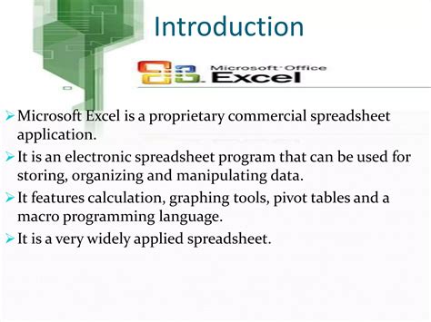 ppt on ms excel pptx desktop publishing computer software and