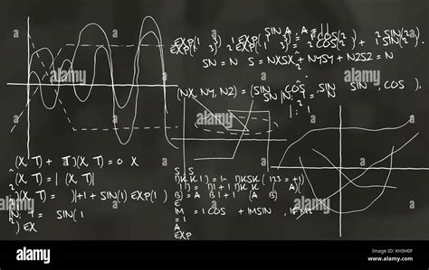 A High Science 3d Rendering Of Some Physics Theory Drawn On A Stock