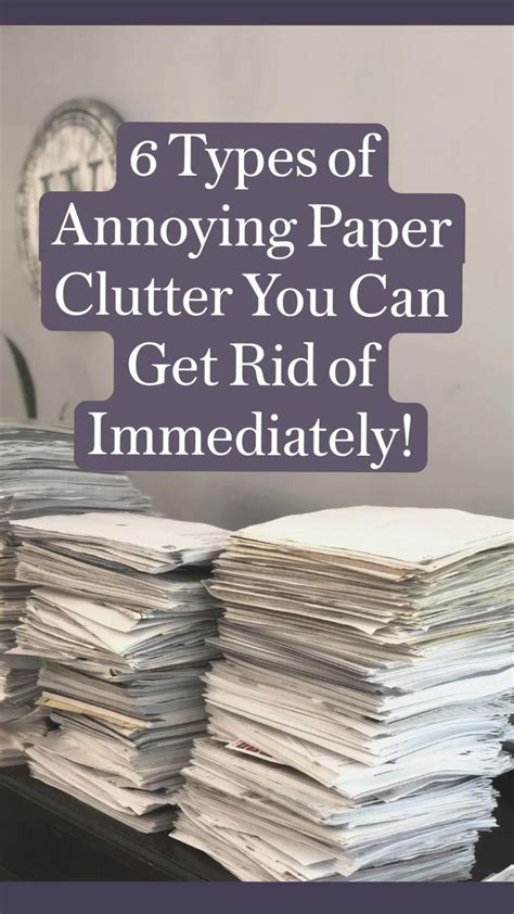Simple Ways To Reduce Paper Clutter Today Clutter Keeper Artofit