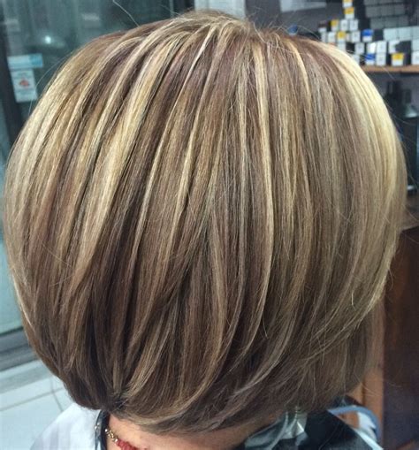 Blonde Hair With Brown Lowlights Short Hair Paroxytone Vodcast Pictures