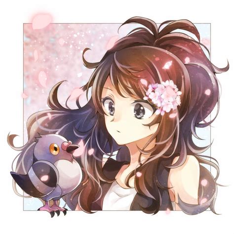 Yomogi Black Elf Hilda Pokemon Pidove Nintendo Pokemon Pokemon