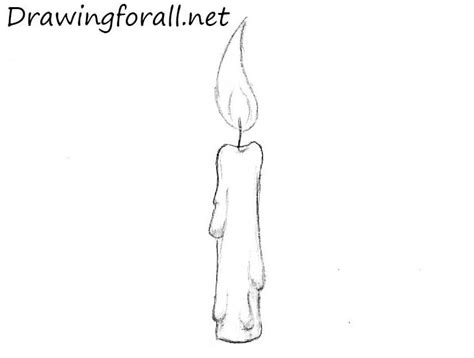 How To Draw A Candle