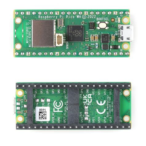 Raspberry Pi Pico Wh Rpi Pico Wh Rp2040 Dual Core Arm Rees52