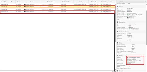 troubleshooting tip some connections to the sap a fortinet community
