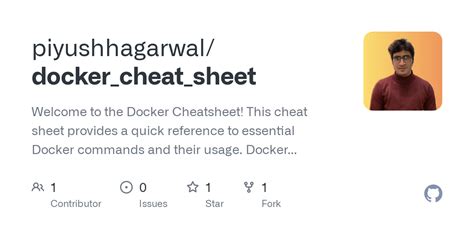 Github Piyushhagarwaldockercheatsheet