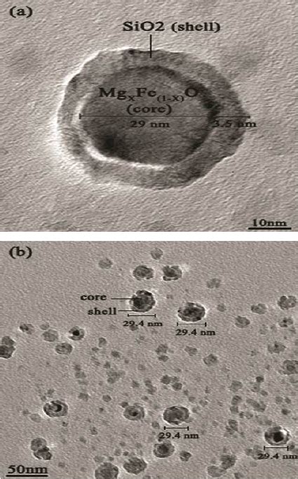 A Tem Image With Scale Bar 50 Nm B D Spacing With Scale Bar 2 Nm Download Scientific