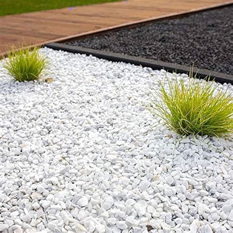 Rocas De Grava Blanca Para Paisajismo