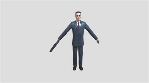 Gman Garrys Mod 3d Model By Bomb Monster Bombmonster D52e73a