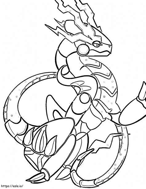 Pokemon Miradon Gambar Mewarnai
