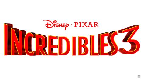 Incredibles 3 Logo Png Hd By Mrandrew7w7 On Deviantart