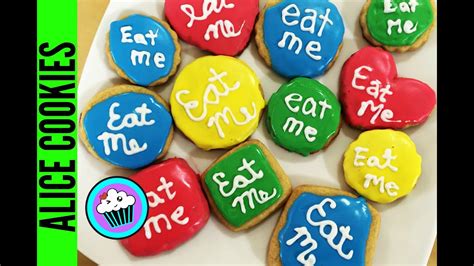 Alice In Wonderland Eat Me Cookies