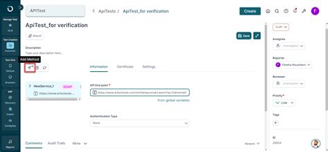 Creating Soap Api Method In Opkey