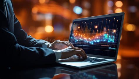 Business Finance Data Analytics Graph Chart Report Stock Image Image Of Generated