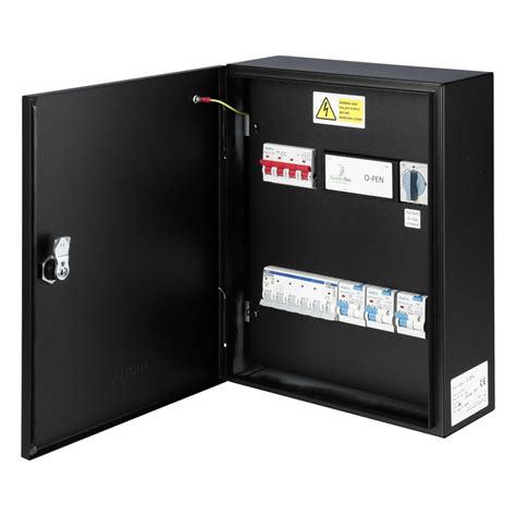 Matt E Phase EV Connection Unit With X A Single Phase Type A RCBOs EVU R CEF