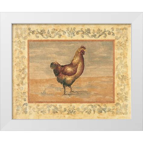 Schippel Banafshe 14x12 White Modern Wood Framed Museum Art Print