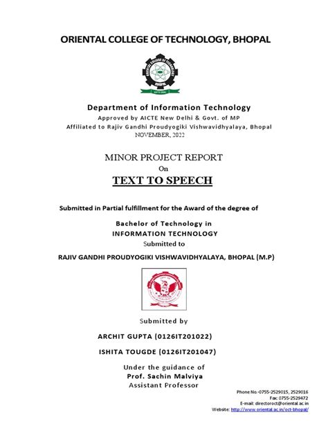 project report1 pdf speech synthesis optical character recognition