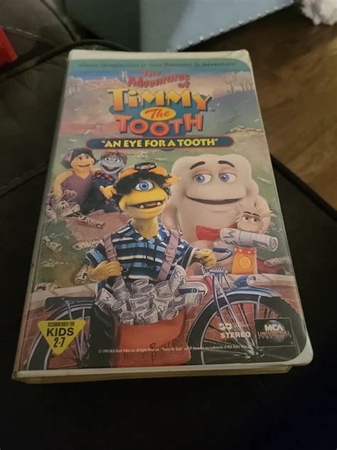 The Adventures Of Timmy The Tooth An Eye For A Tooth Vhs 1994 £12