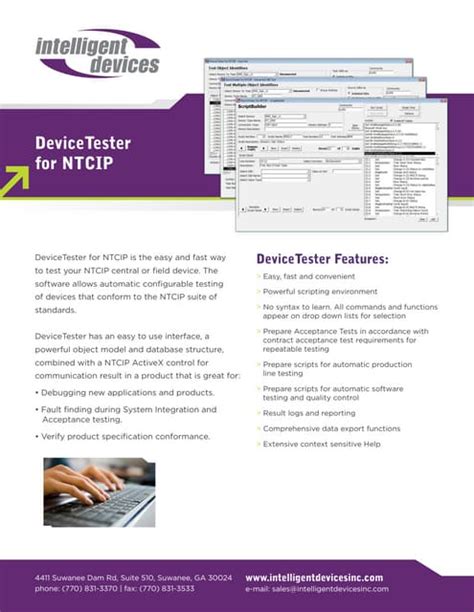 Ntcip Device Tester Pdf