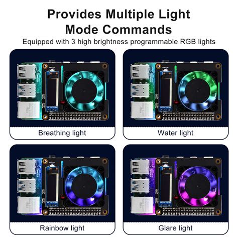Seamuing Raspberry Pi 4b Cooling Fan Raspberry Pi Cooler Raspberry Desertcart Cayman Islands