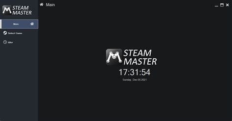 GitHub LeandroSWR SteamMaster WIP Steam Master Is A Compilation Of Tools For Steam That