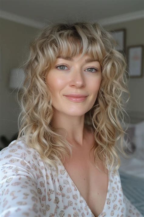 Gorgeous Curly Hair With Bangs Hairstyles To Flatter Every Face Shape