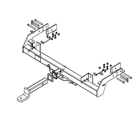 Holden Commodore 1 Tonner Cab Chassis 8 06 2003 02 2006 Towbar Kit Heavy Duty Premium