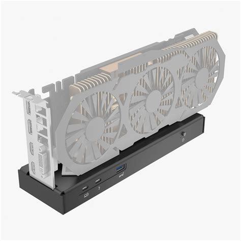 Mini Egpu Enclosure Compatible With Thunderbolt 3 4 Usb4 40gbps External Gpu Dock Station