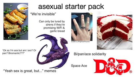 Asexual Starter Pack Rasexual