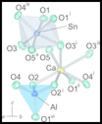 O Atom Coordination Around Ca Al And Sn Atoms In The Structure Of Ca Download Scientific