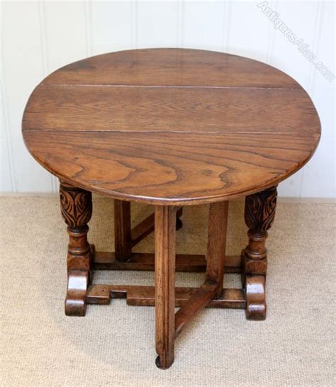 Small Oak Gateleg Table Antiques Atlas