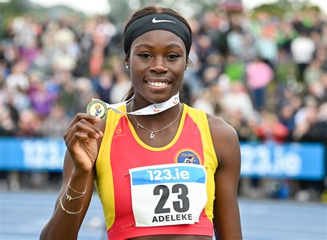 Rhasidat Adeleke Breaks Irish 100m Record At National Championships Ahead Of 2024 Olympic Games