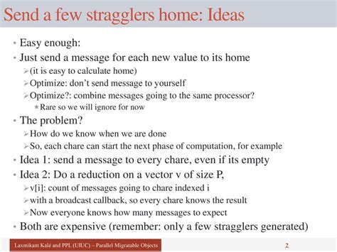 sending a few stragglers home ppt download