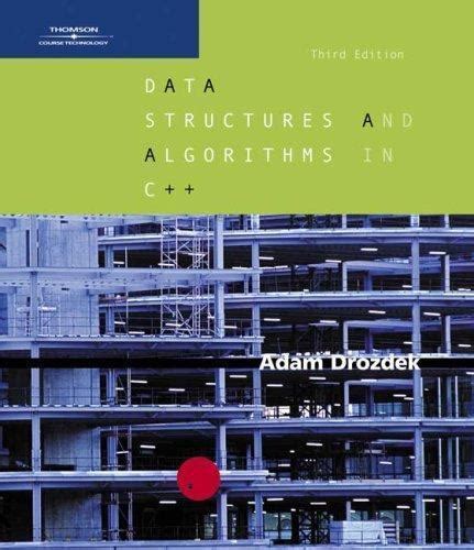 Data Structure And Algorithms In C Third Edition By Adam Drozdek 2004 Hardcover For Sale