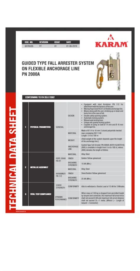 Guided Type Fall Arrester System On Flexible Anchorage Line At ₹ 2500