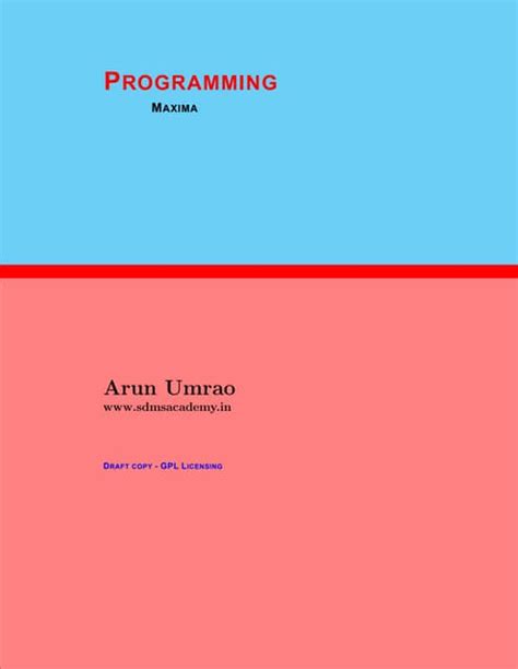 Maxima Cas An Introduction Pdf