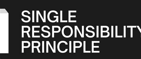 Single Responsability Principle Srp Dev Community