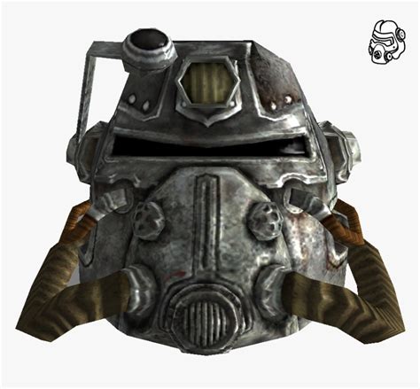 T51 Power Armor Helmet HD Png Download Transparent Png Image PNGitem