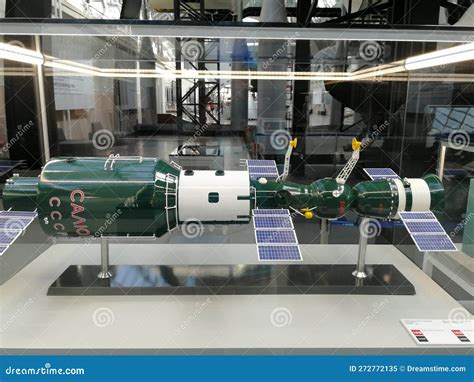 Small Model Of Russian Spaceship Editorial Image Image Of Vehicle Transport 272772135