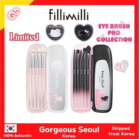 Fillimilli X Hello Kitty Angel And Devil Eye Brush Pro Collection Shopee Singapore