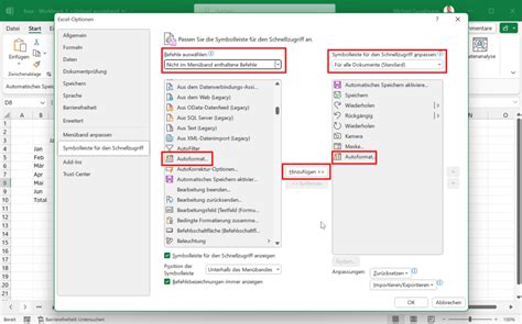 Excel Autoformat Schnelle Formatierung Von Daten Fuux Ch