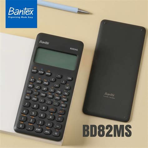Jual Scientific Calculator Bantex Bd82ms Kalkulator Ilmiah 240 Function Fungsi Matrik Dan