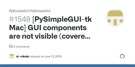 Pysimplegui Tk Mac Gui Components Are Not Visible Covered By Some Blank Panel Issue